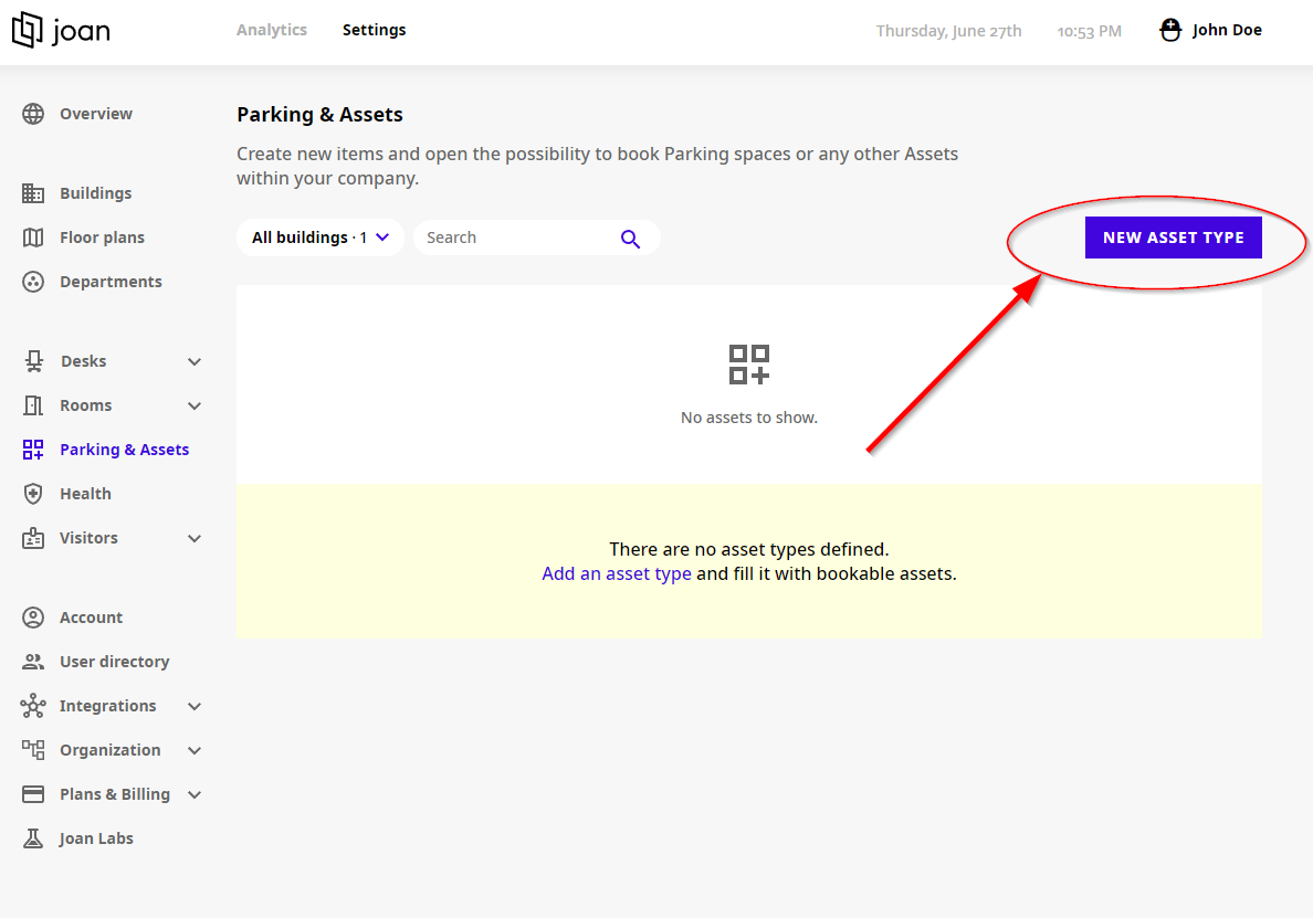 Parking & Asset reservation system