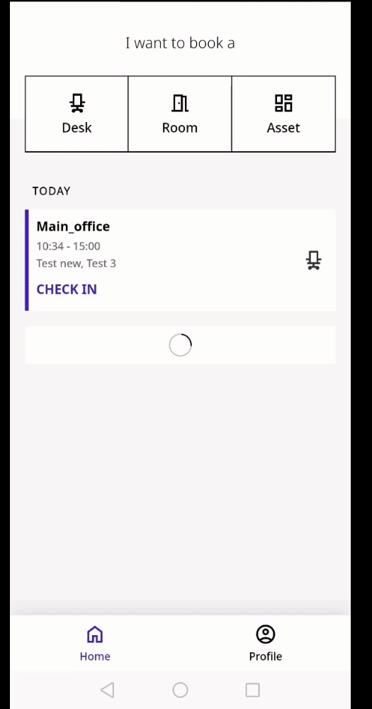 QR Code and NFC booking